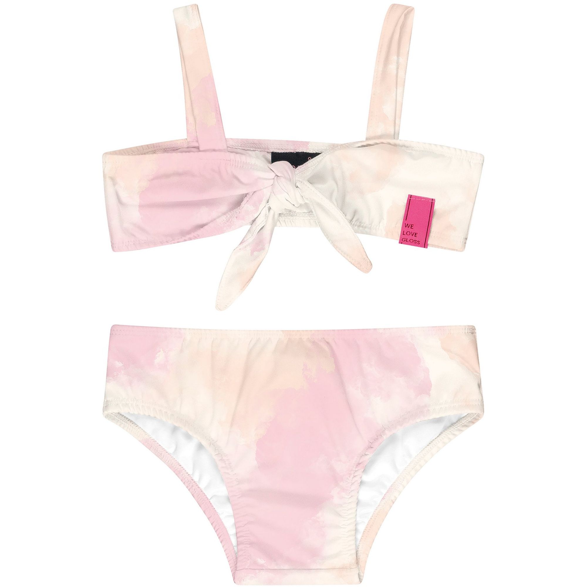 Gloss Biquíni Infantil Com Proteção Solar Rosa Vestis